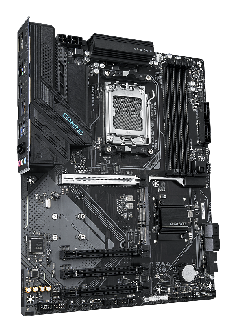 GIGABYTE B850 GAMING WIFI6 AMD AM5 LGA 1718 Motherboard, ATX, DDR5, 3x M.2, PCIe 5.0, USB-C ...